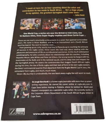 Victor Matfield - My Journey - REDDBOX