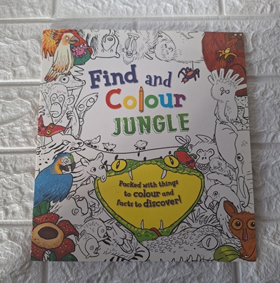 Find and Colour - Jungle Book - REDDBOX
